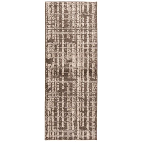 Capri Galinda Latte/Storm 33 in. W x 12 in. L Your Choice Length Stair ...