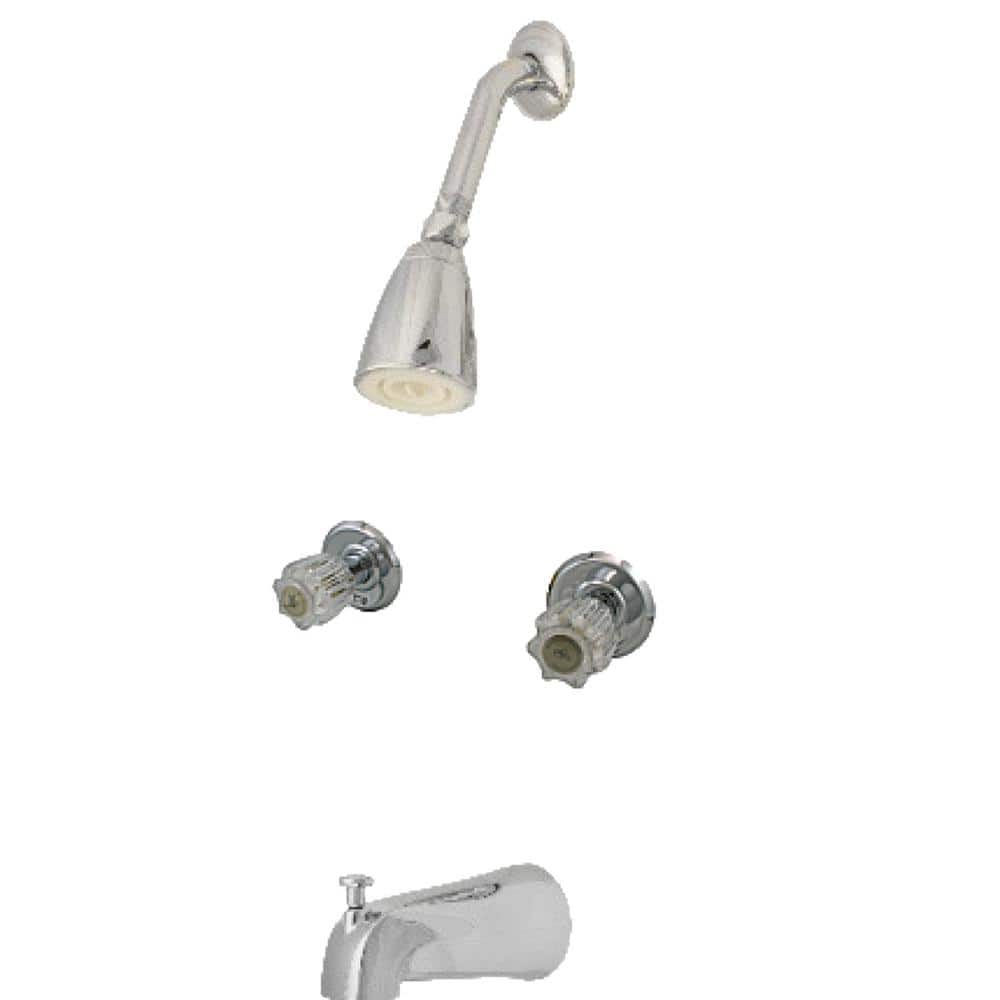 Roxy 3.16 in. W 3 Jet Shower Tower in Chrome 16GS-34916 16GS-34916 ...