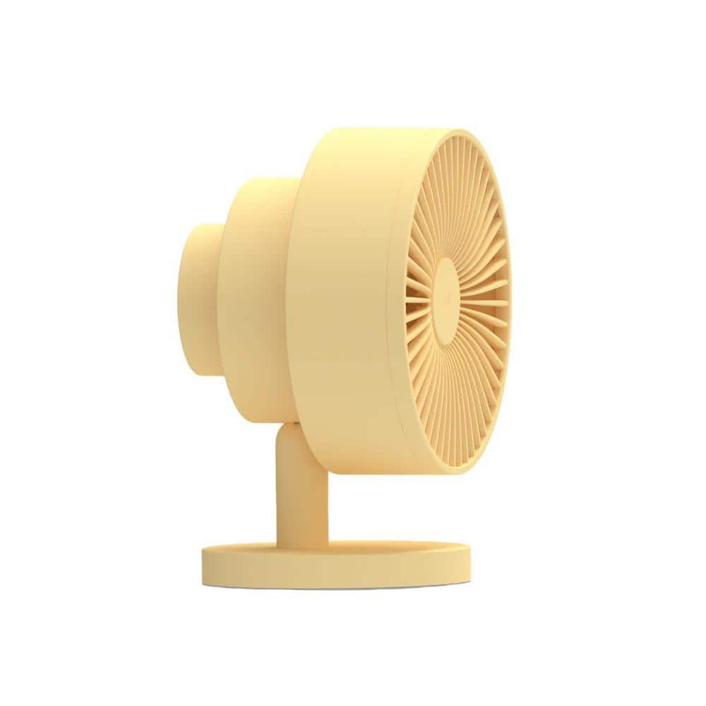 Windmill Smart Whisper-Quiet 8 in. Air Circulator and Desk Fan with 5 ...
