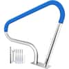 VEVOR Swimming Pool Handrail 39 in. x 32 in. Pool Railing Stainless ...