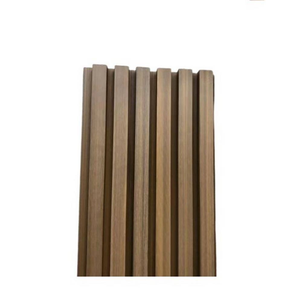Ejoy 114 in. x 5 in. x 1 in. Outdoor Wall Composite Cladding Siding ...