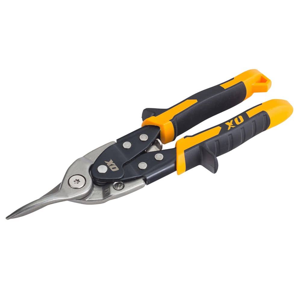 OX TOOLS Pro Straight-Cut Heavy-Duty Yellow Aviation Snips OX-P232803 ...