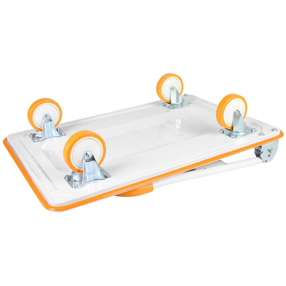 660 lbs. Capacity Platform Foldable Hand Truck, Steel Frame Push Heavy ...
