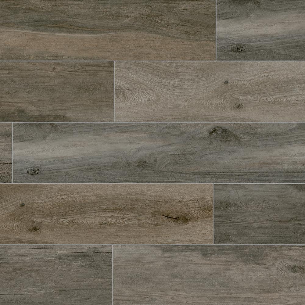 Corso Italia Sample - Selva Ash 8 in. x 10 in. Wood Look Porcelain ...