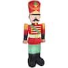 Gemmy 7 ft. H Airblown-Toy Soldier with Mustache G-36439 - The Home Depot