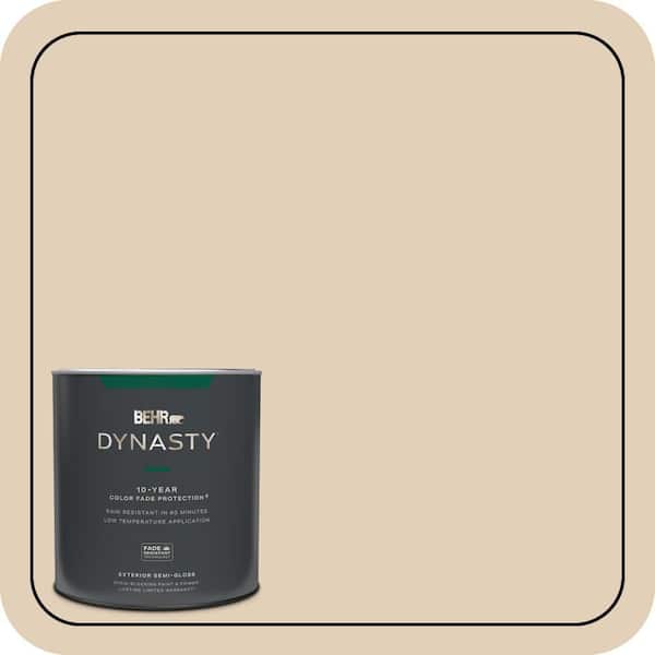 BEHR DYNASTY 1 qt. #PWN-66 Toasted Cashew Semi-Gloss Exterior Stain ...