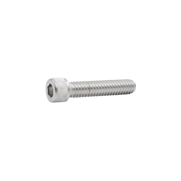 Everbilt 1/4 in.-20x1-1/4 in. Stainless Steel Socket Cap Head Internal Hex Drive Cap Screw 1 ...