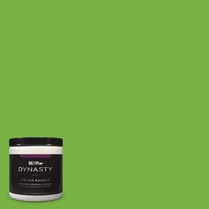 BEHR PREMIUM PLUS 8 oz. #S-G-430 Sparkling Apple Satin Enamel Interior ...