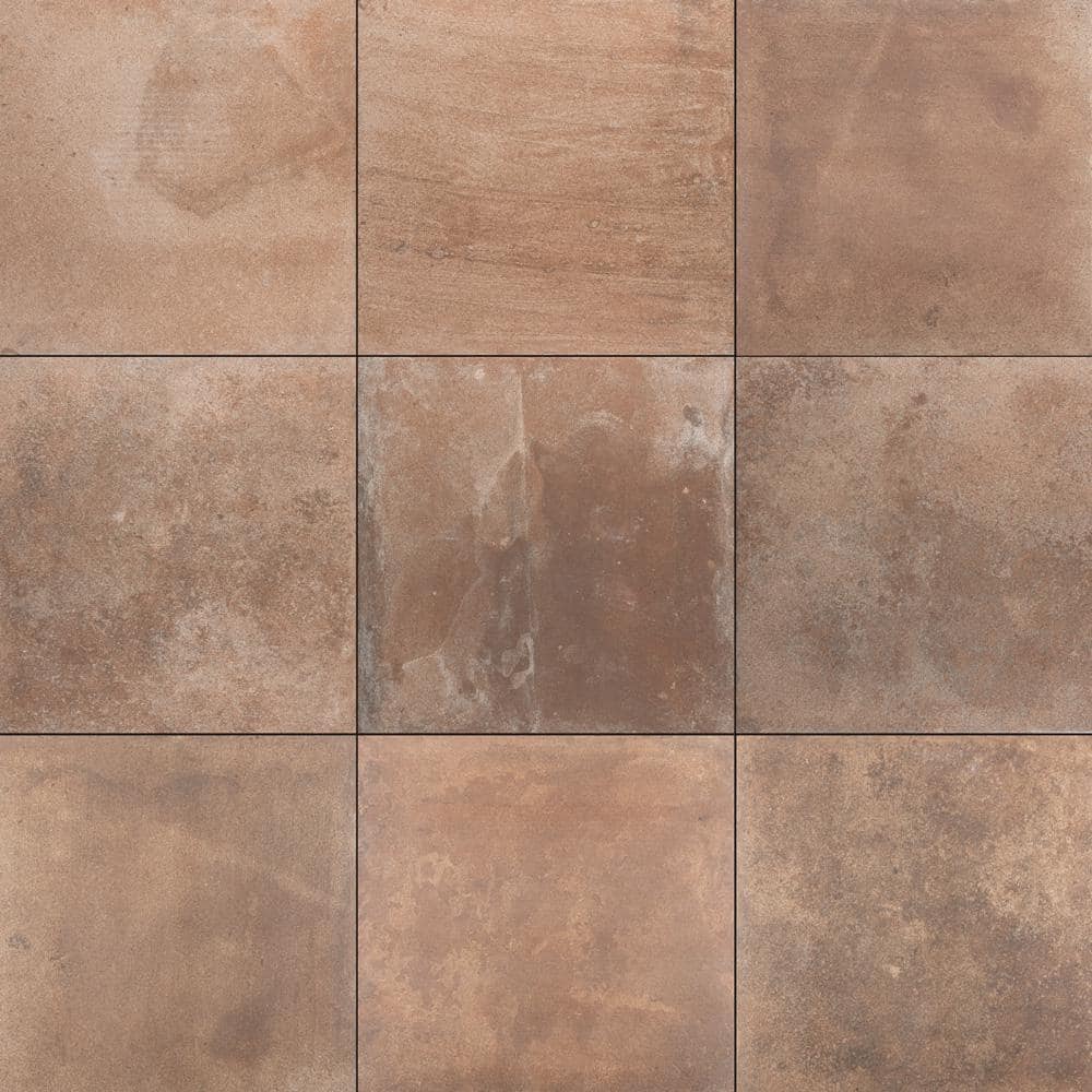 Merola Tile Americana Boston North 14 in. x 14 in. Porcelain Floor and ...
