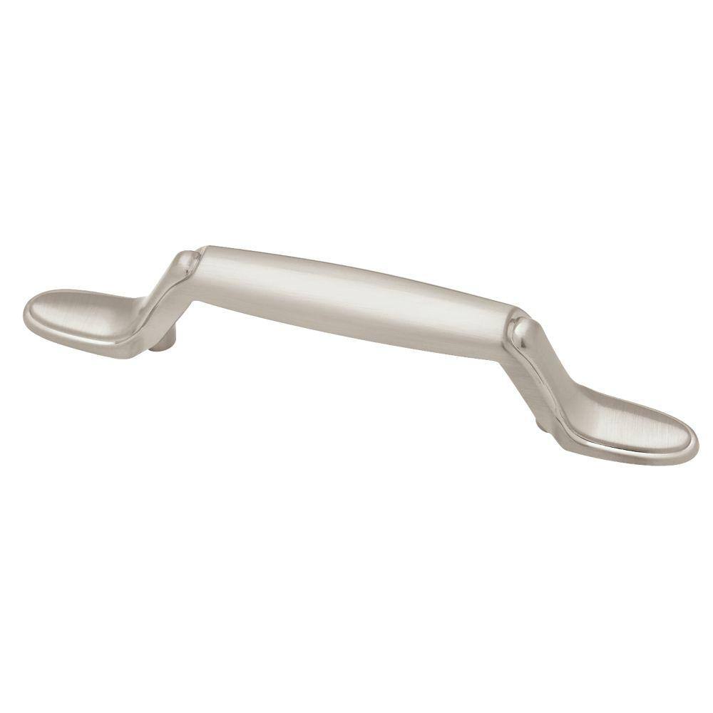 Liberty 3 in. (76mm) Center-to-Center Satin Nickel Decorative Spoon ...