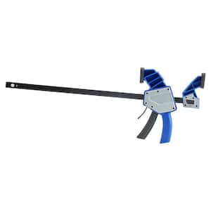 POWERTEC 4 in. 330 lb capacity F Clamp Heavy Duty F Style Bar Clamps ...