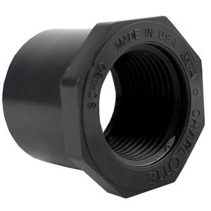 Charlotte Pipe 2 in. x 3/4 in. PVC Bushing PVC 08108 4000