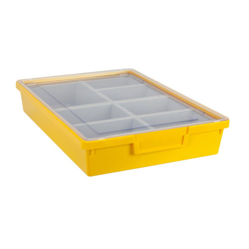 StorSystem Bin/ Tote/ Tray Divider Kit - Single Depth 3" Bin in Primary ...