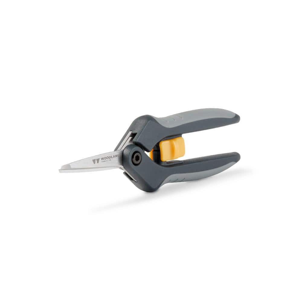WOODLAND TOOLS 3.75 in. Heavy-Duty Nano-Tip Snip Pruning Shears 01-1002 ...