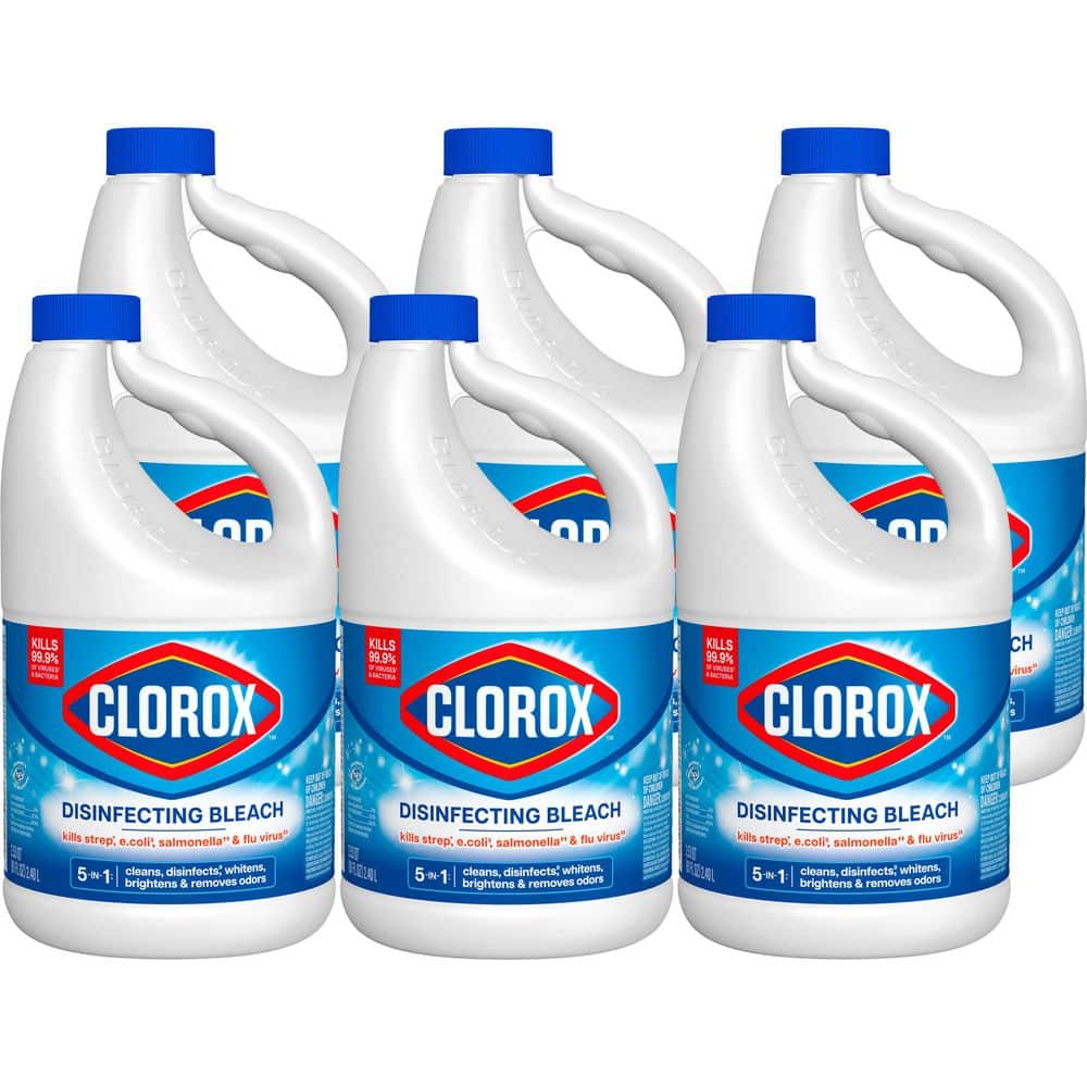 Clorox Concentrated Regular Disinfecting Liquid Laundry Bleach, 81 fl ...