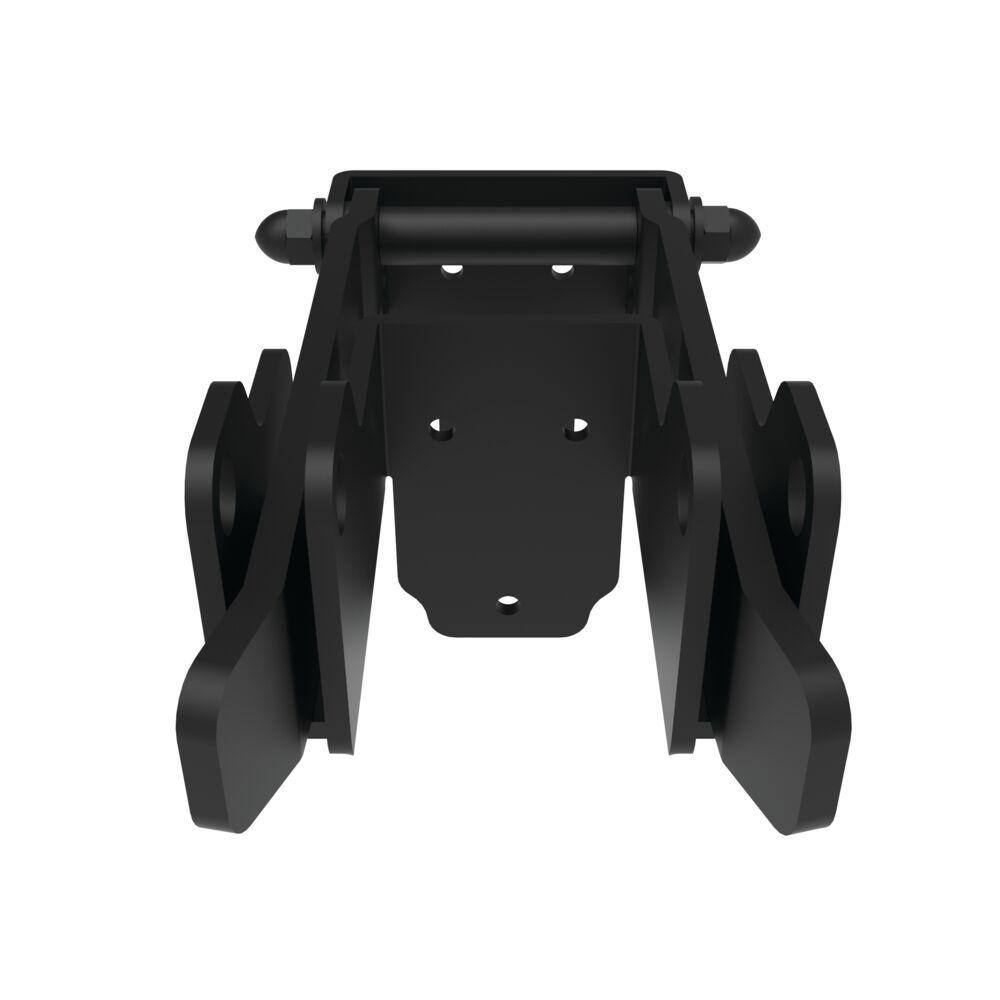 Barrette Outdoor Living 7.5 in. x 4.687 in. Steel Black Standard Y ...