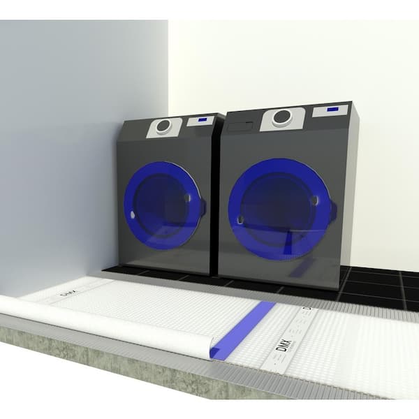 DMX TILE MEMBRANE Tile Membrane 54 Sq. Ft. 40.8 x in. W 16 x ft. L x 3 ...