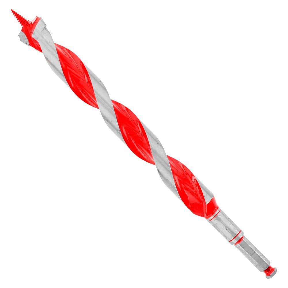 DIABLO 1-1/8 in. x 13 in. Carbide Auger Drill Bit for Wood and Nail ...