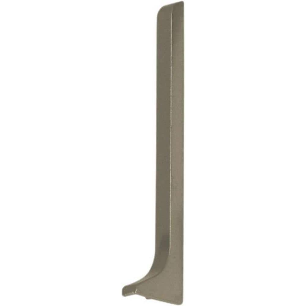DURAL CONSTRUCT 0 in. D x 0.43 in. W x 0 in. L End Cap right Aluminum ...