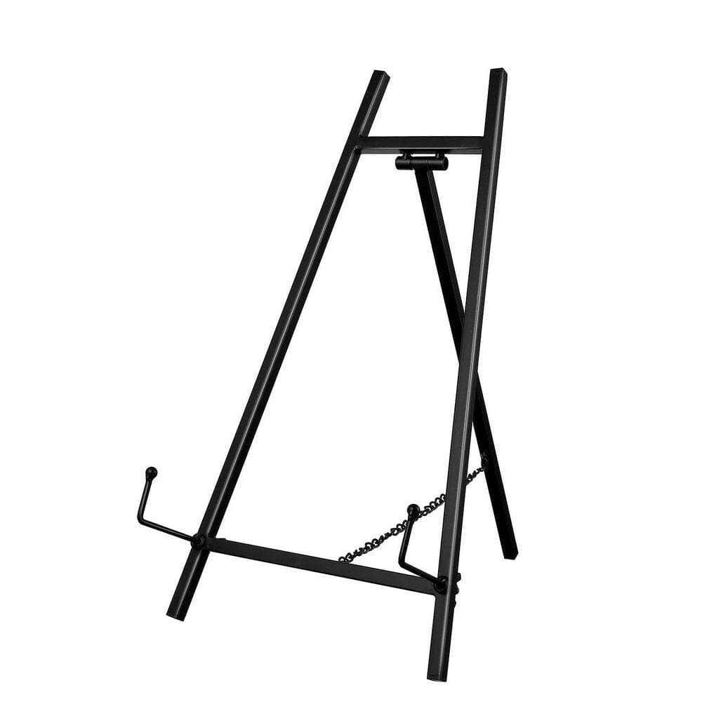 Adjustable Metal Display Easel Stand with Chain, Tabletop Tripod Art ...