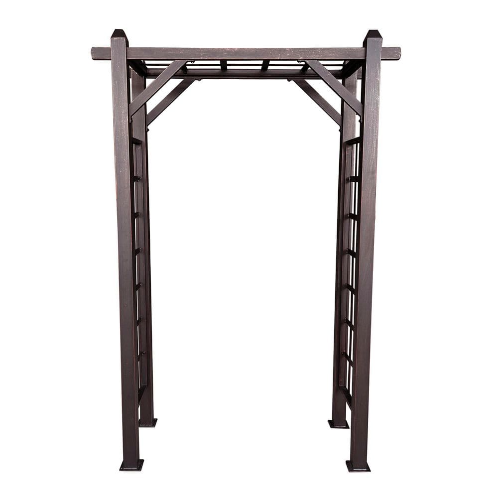 Oakland Living Bronze Modern Aluminum Garden Arbor Arch GA-5500-BZ ...