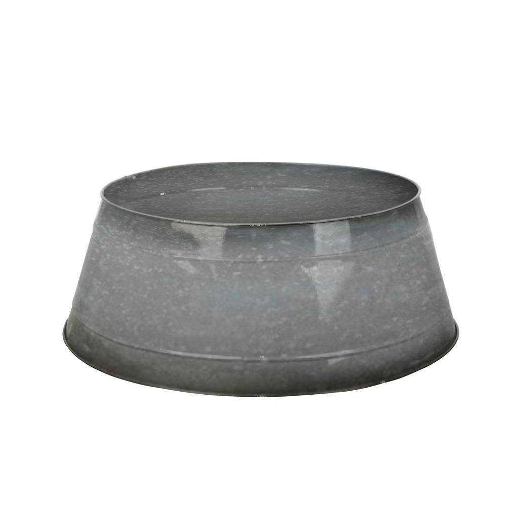 Home Accents Holiday Galvanized Metal Tree Collar U151695G - The Home Depot