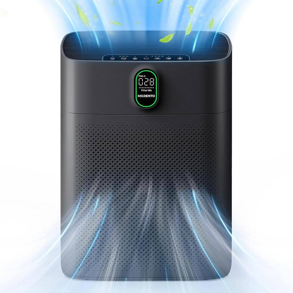 1076 Sq. Ft. Air Purifiers for Home with PM 2.5 Display Air Quality ...
