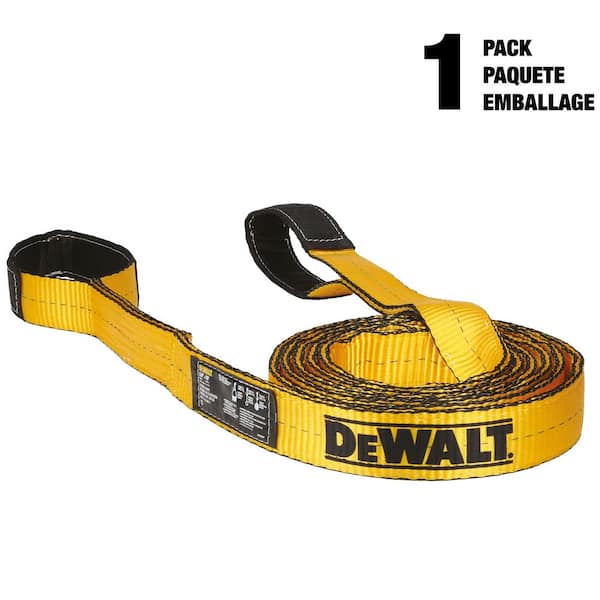 DEWALT Lifting Sling-2 in. x 16 ft., 2-Ply, Type 3, Class 7-Heavy-Duty ...