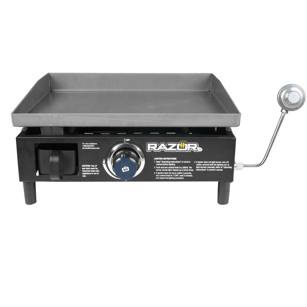 GGT2160M 19 in. Portable 1 Burner LP Propane Gas Grill, Steel GGT2160M ...