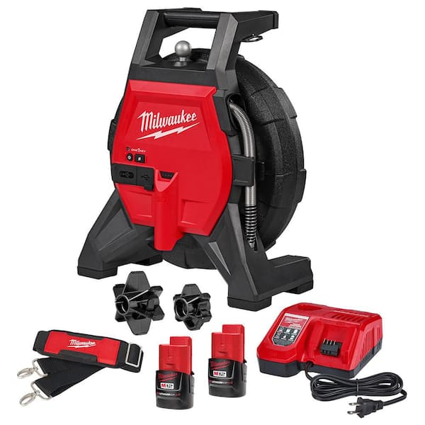 Milwaukee M12 12-Volt Lithium-Ion 85 ft. High Flex Compact Inspection ...