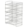 Atlantic Double High Canrack in Silver 23235595 - The Home Depot