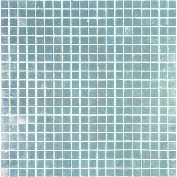Apollo Tile Altin 4 in. x 6 in. Glossy Silver Glass Mosaic Uniform ...