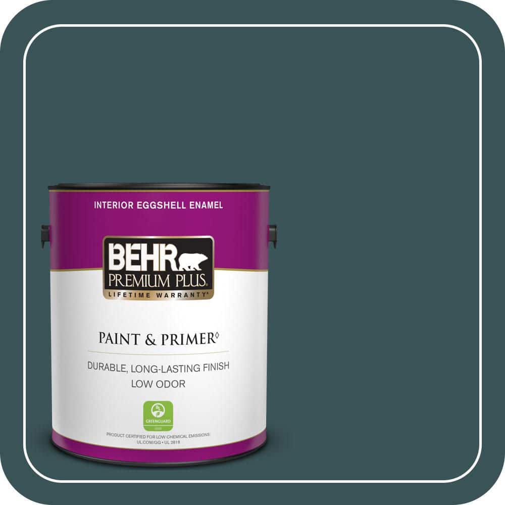 BEHR PREMIUM PLUS 1 gal. #T11-6 Almost Famous Eggshell Enamel Low Odor ...