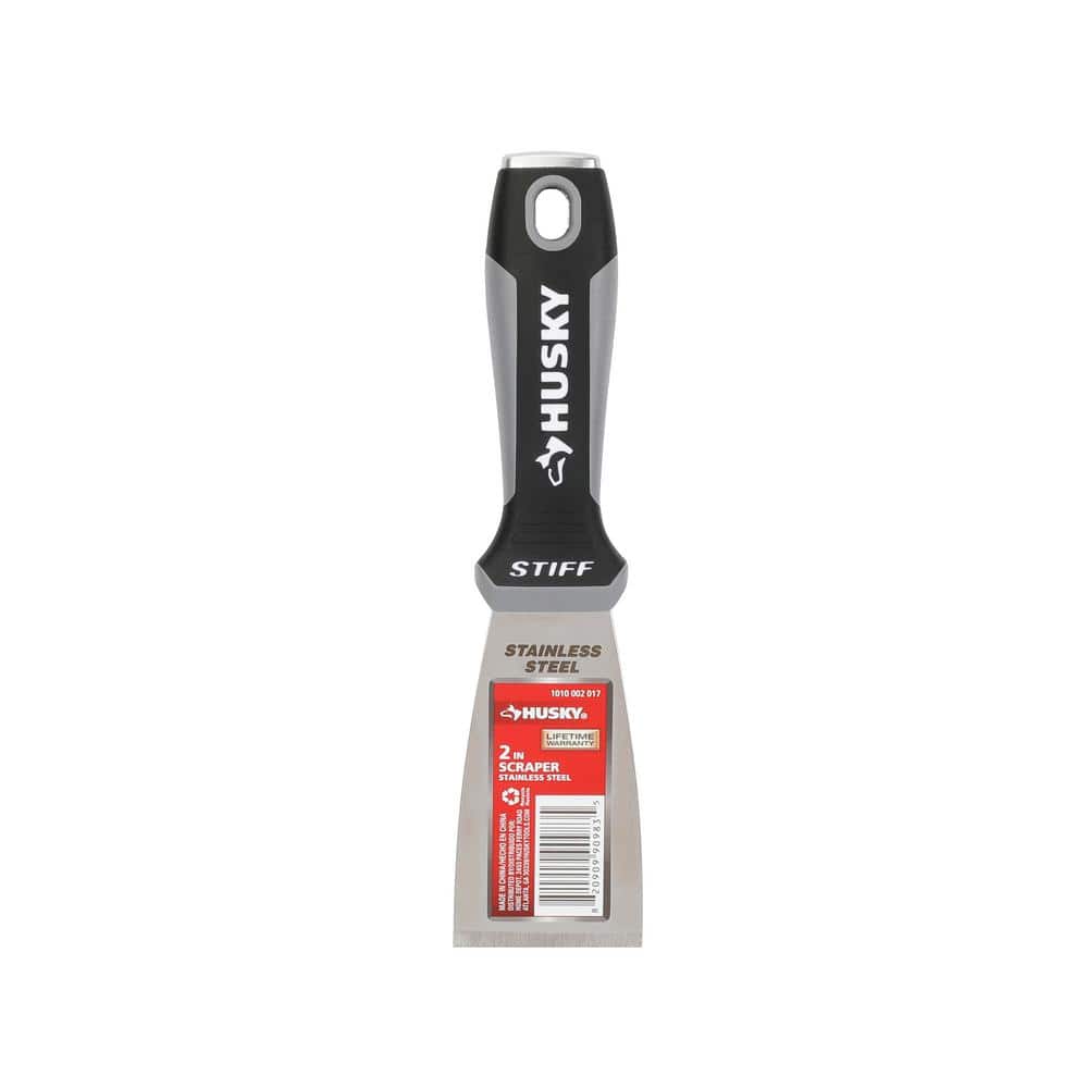 Husky HUSKY SS STIFF SCRAPER 2 IN 91417 - The Home Depot