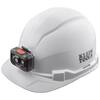 Klein Tools Non-Vented Cap Style Hard Hat with Rechargeable Headlamp ...