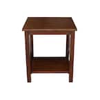 International Concepts Hampton Espresso End Table OT581-70E - The Home ...