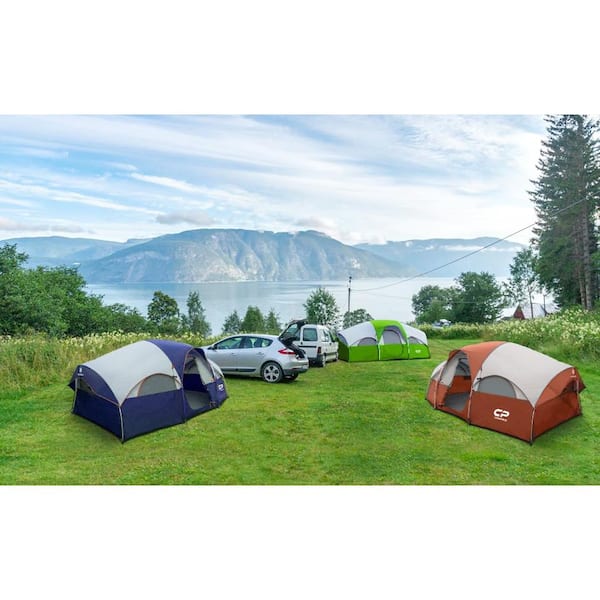 Zeus & Ruta 8-Person Camping Tents, Weatherproof Family Dome Zeus & Ruta 8-Person Camping Tents, Weatherproof Family Dome