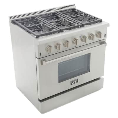 36 in. - Dual Fuel Ranges - Ranges - The Home Depot
