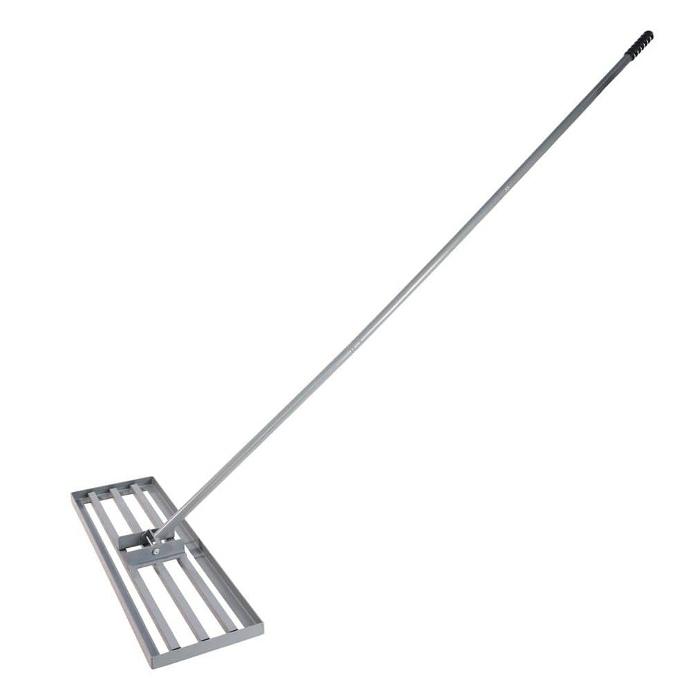 Miscool Avex 79.5 in. Iron Handle Heavy Duty Tool Lawn Leveling Rake ...
