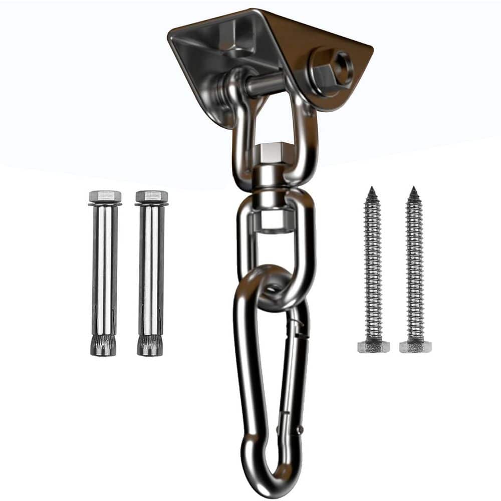 Misopily 1000 lb Capacity Hammock Hanging Kit Heavy Duty 360° Rotate ...