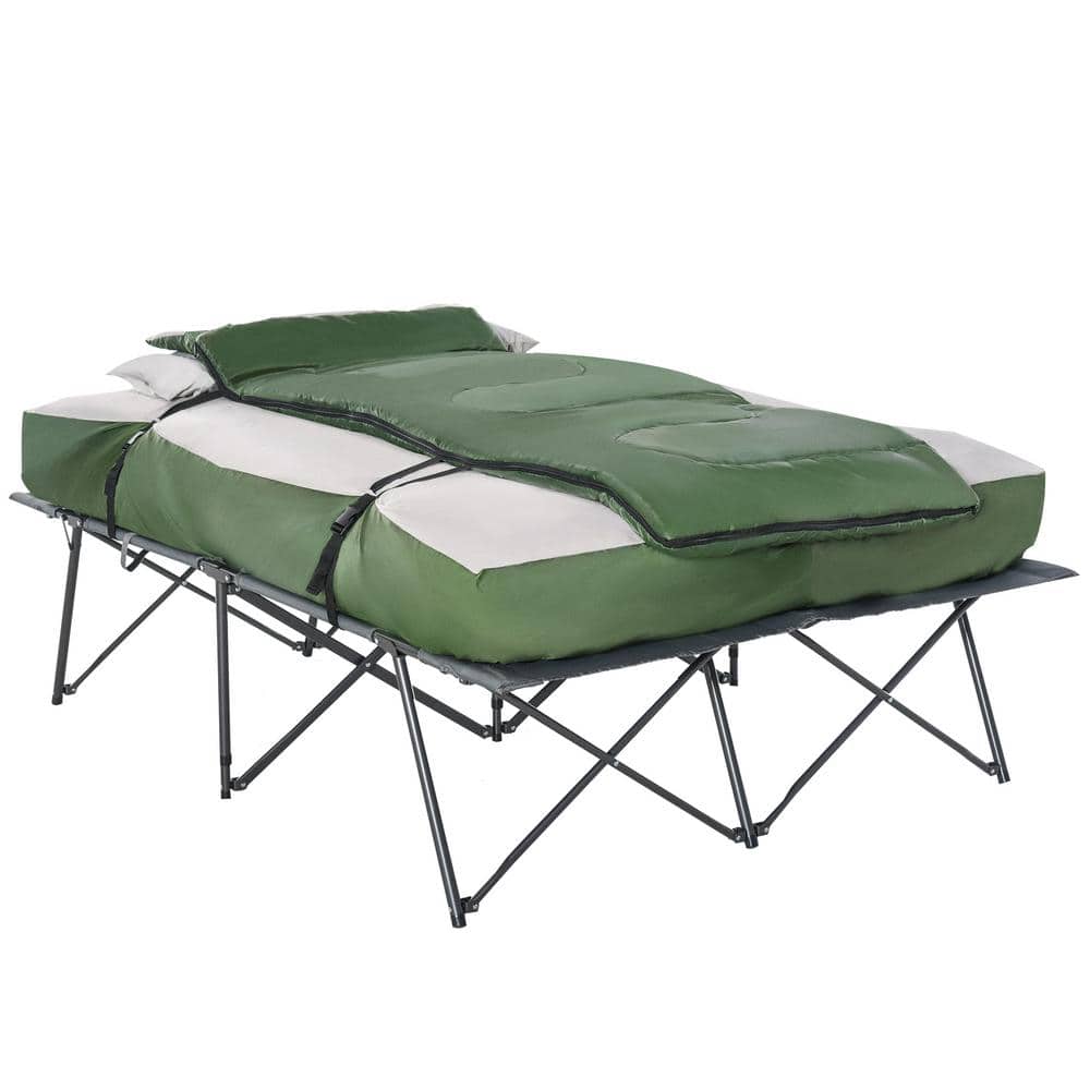 Tunearary Outdoor Camping Beach Portable Collapsible Camping Bed Set ...