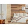 Timberchic 1/8 in. x 4 in. x 12-42 in. Peel and Stick Tan Wooden ...