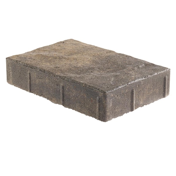 Pavestone Taverna Rec 12 in. x 8 in. x 2 in. Chicago Blend Concrete ...