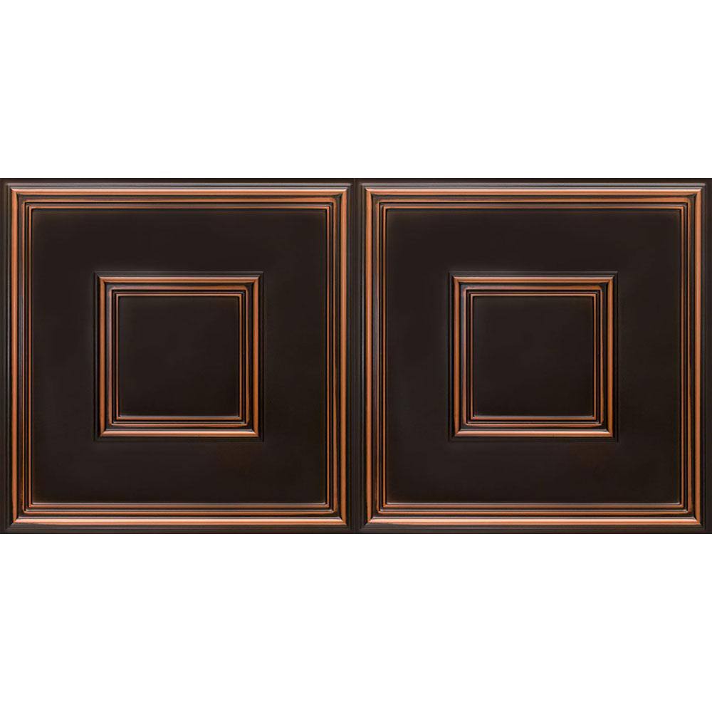 FROM PLAIN TO BEAUTIFUL IN HOURS Town Square Antique Copper 2 ft. x 4 ...