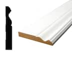 Alexandria Moulding 5/8 in. x 2-1/4 in. x 84 in. Primed MDF Casing ...