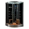 Steam Planet Universe Plus 48 in. x 48 in. x 90 in. Steam Shower ...