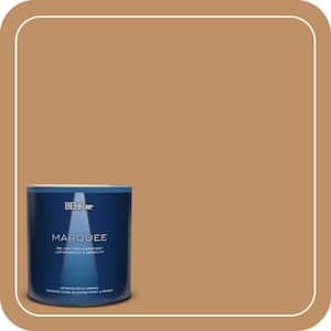 BEHR PREMIUM PLUS 8 oz. #HDC-CL-15 Burnished Caramel Semi-Gloss ...