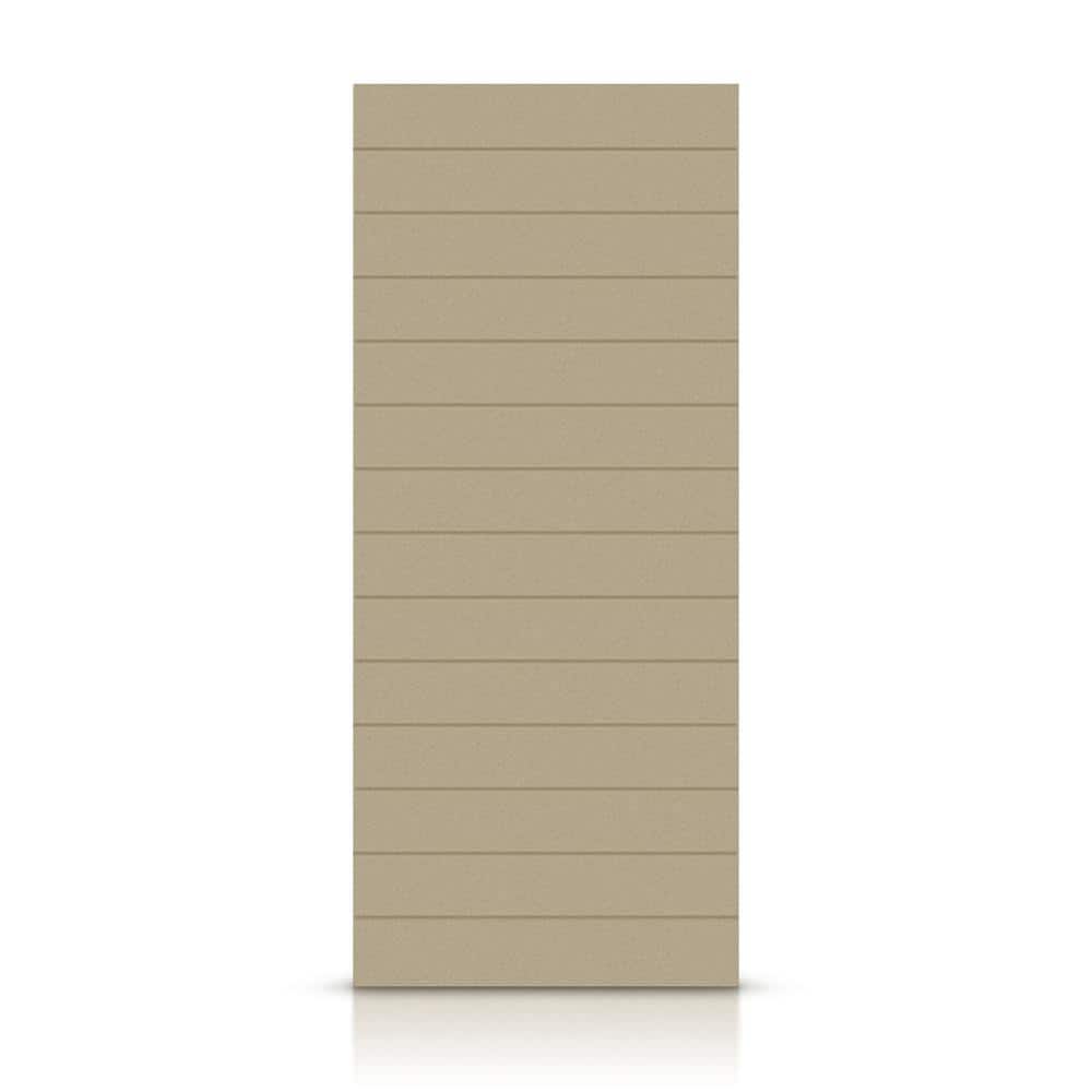 CALHOME 36 in. x 96 in. Hollow Core Unfinished Composite MDF Interior ...