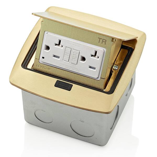 NEWHOUSE ELECTRIC Pop-Up Floor Outlet, Electrical Box for Wood Sub ...