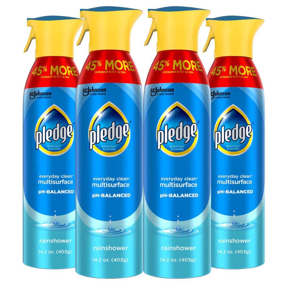 Reviews for Pledge 14.2 oz. Rainshower Scent All-Purpose Multi Surface ...